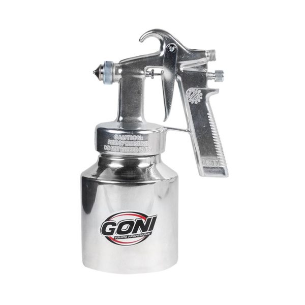 Pistola de Gravedad con vaso de Aluminio 1L Boquilla 1.7mm – 621 GONI | COMHET